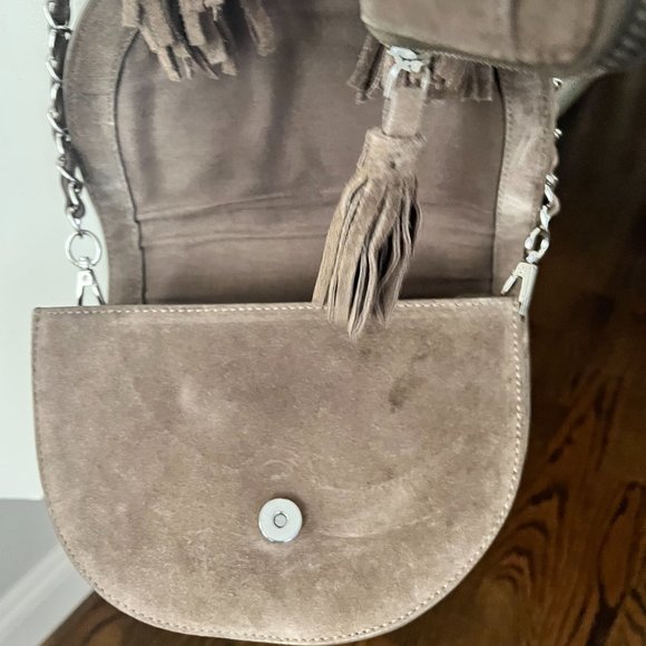 Berenice | Bags | Suede Saddle Bagberenice Store | Poshmark